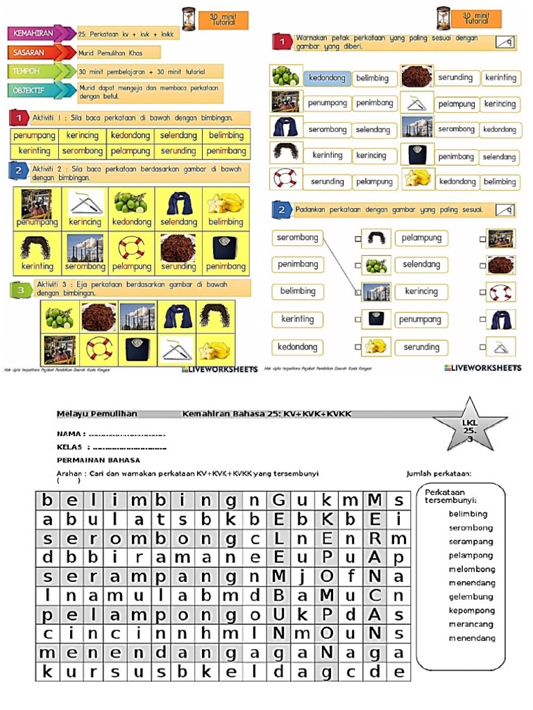 Latihan KV KVK KVKK | PDF