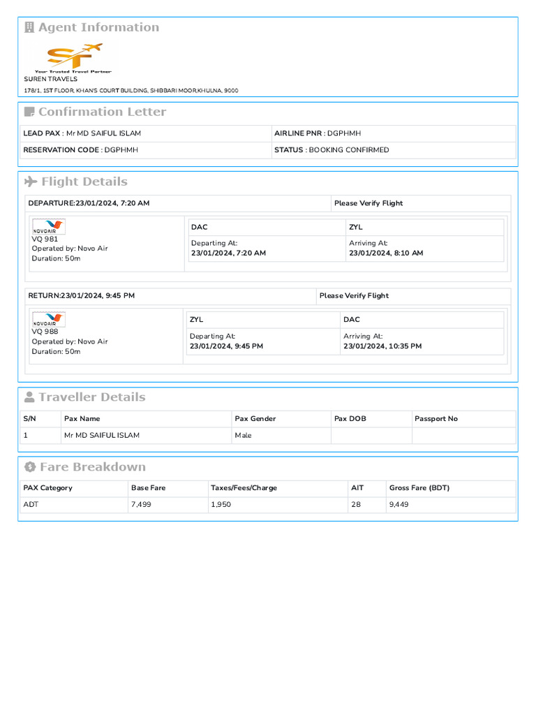 Dac Zyl Dac Etkt | PDF