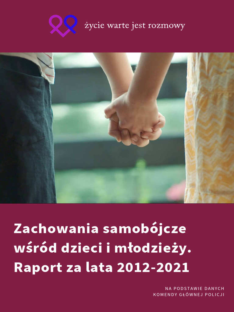 Raport Za Lata 2012-2021 Zachowania Samobójcze Młodzieży | PDF