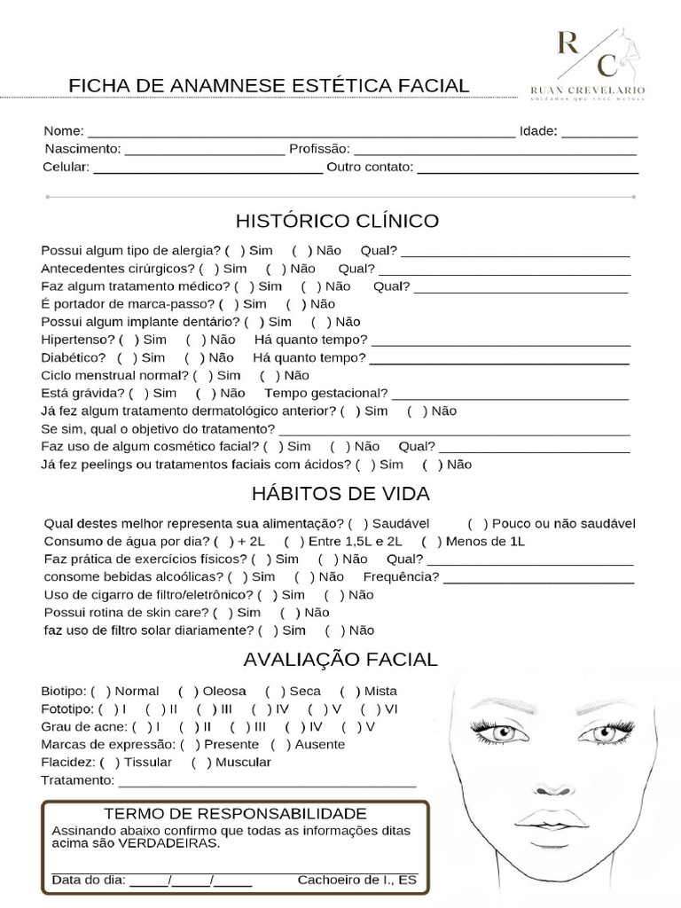 Anamnese Facial | PDF