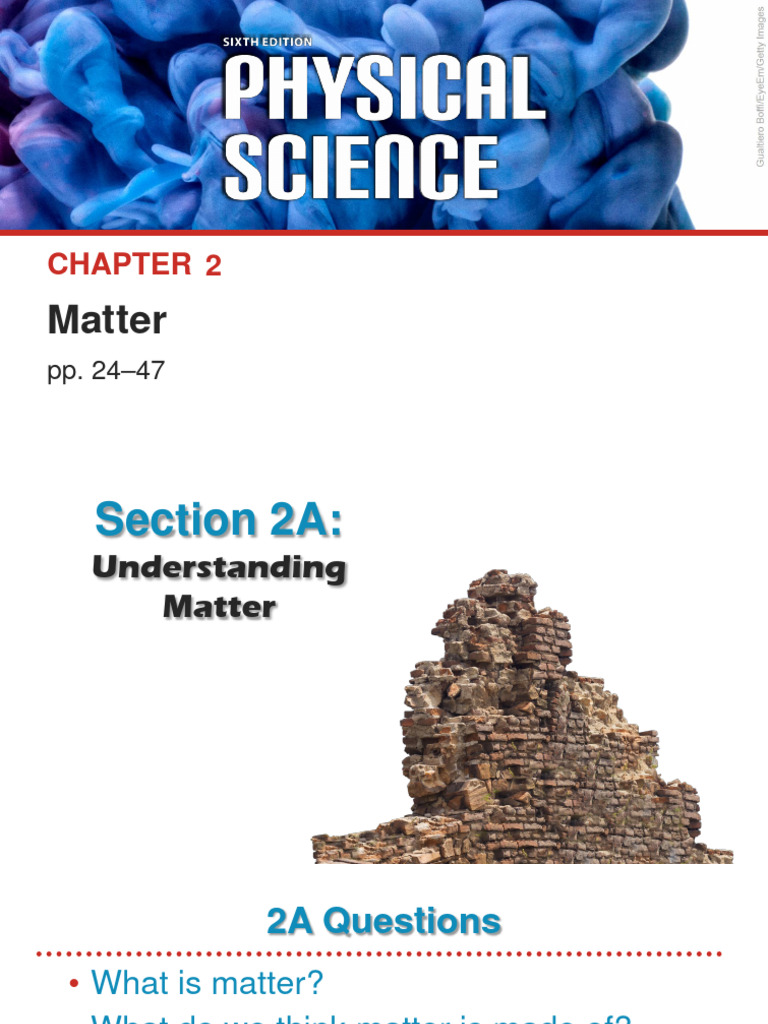 PS_6 Chapter 02 | PDF | Mixture | Matter