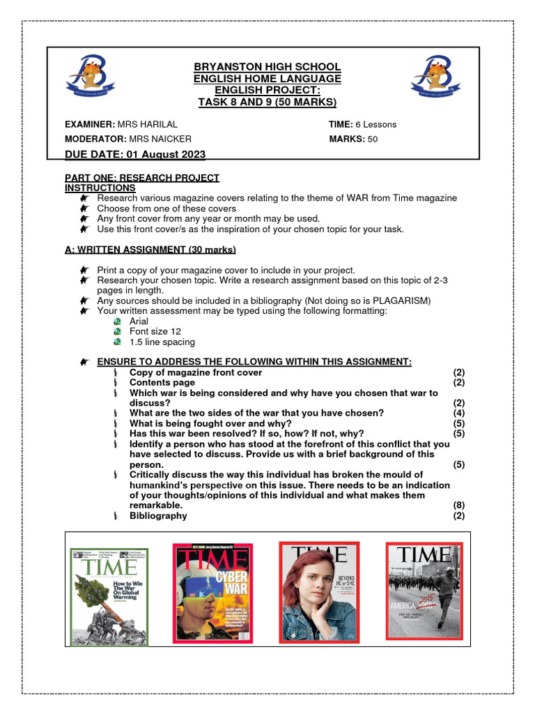 Task 8 and 9 - Research Task-1 | PDF