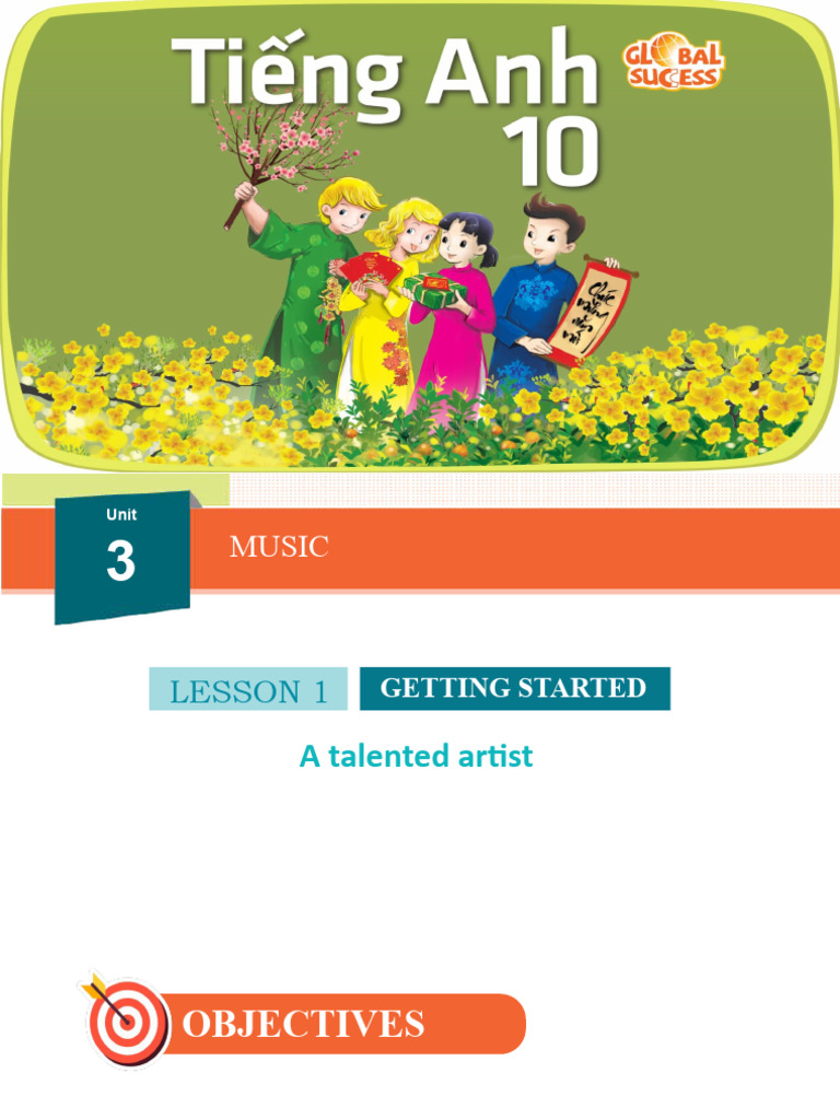 Anh 10 Global_ Bài Giảng Điện Tử Unit 3_Lesson 1_Getting Started | PDF | Love Yourself