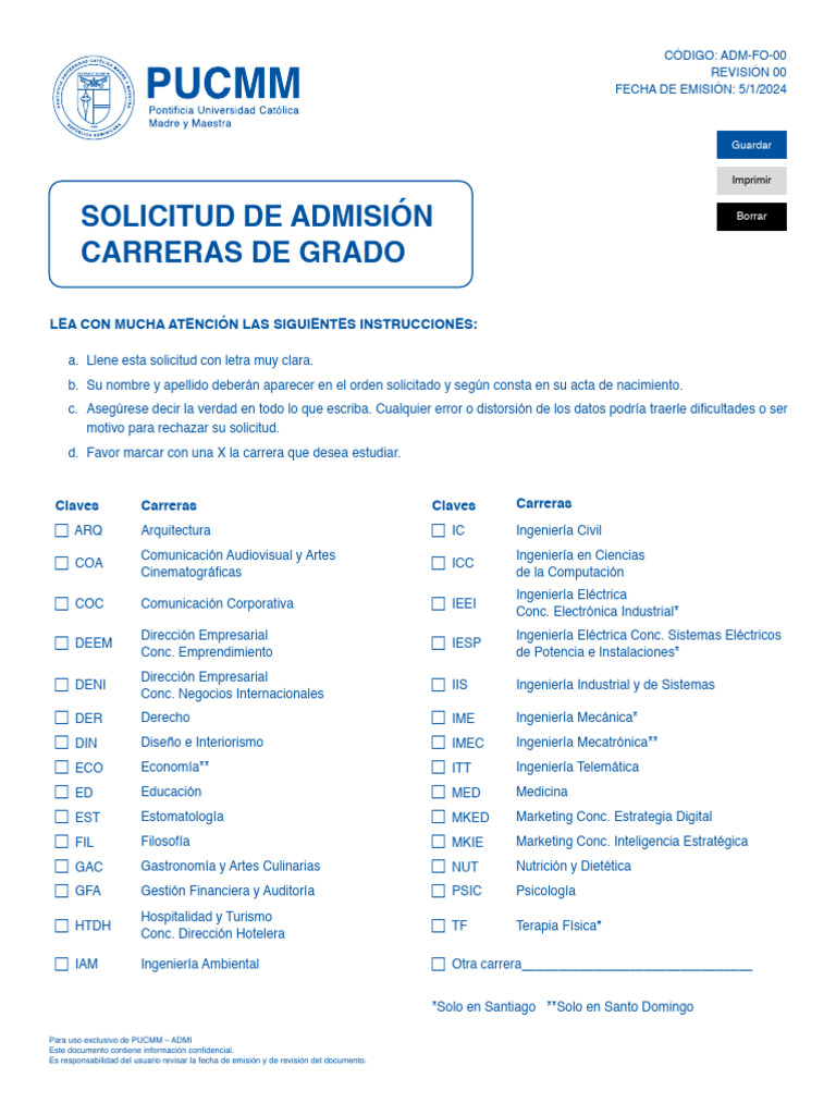 formulario-de-Inscripcion vacio | PDF | Ingeniería