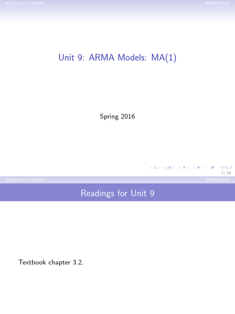 Unit9 Handout | PDF | Multivariate Statistics | Statistical Models Unit9 Handout | PDF | Multivariate Statistics | Statistical Models