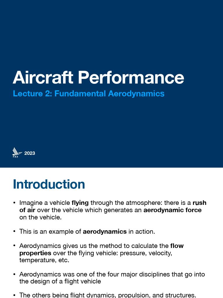Aircraft Performance Lecture2 | PDF