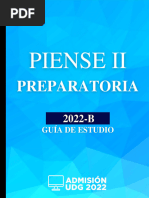Guía de Estudio para Pruebas PIENSE II | PDF | Prueba (evaluación) | Gases