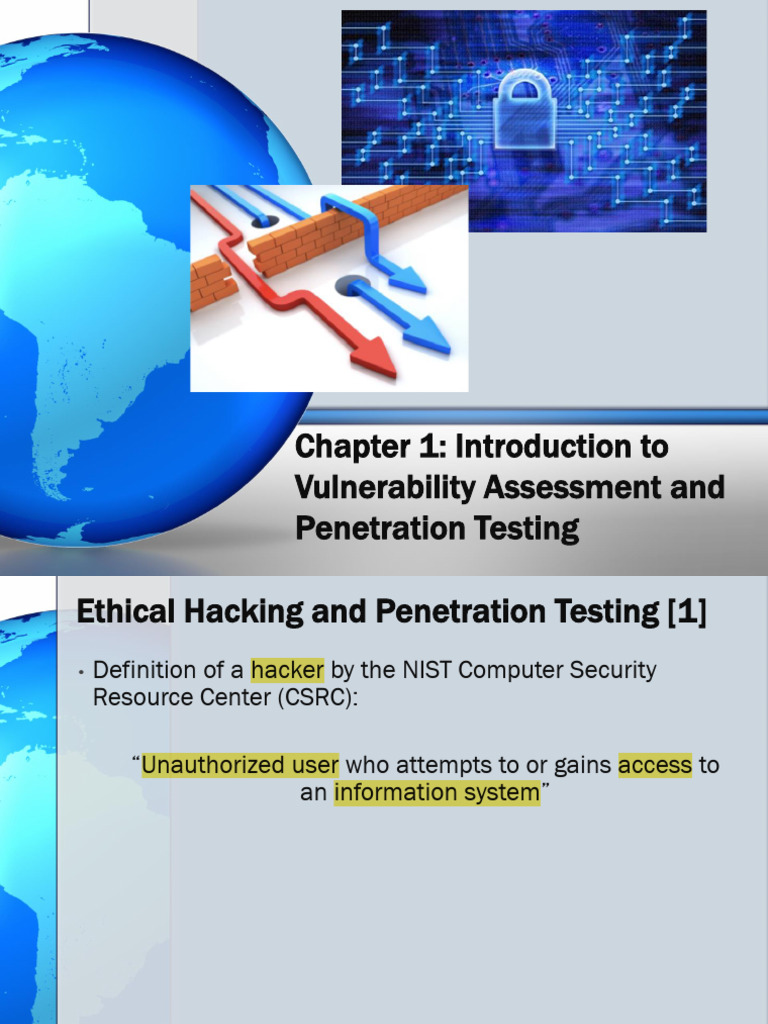 Chapter 1 Introduction To Vulnerability Assessment And Penetration
