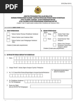 JPJ EH1 Borang Pengisytiharan Kenderaan Ehailing 2 | PDF