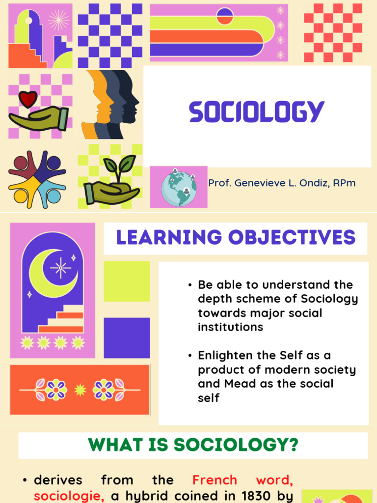 Sociology Handout Revised | PDF