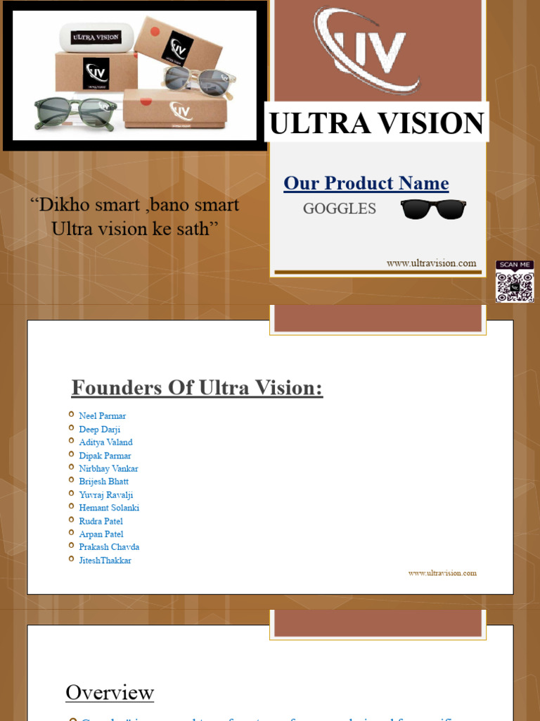 Ultra Vision Goggles: Features & Pricing | PDF