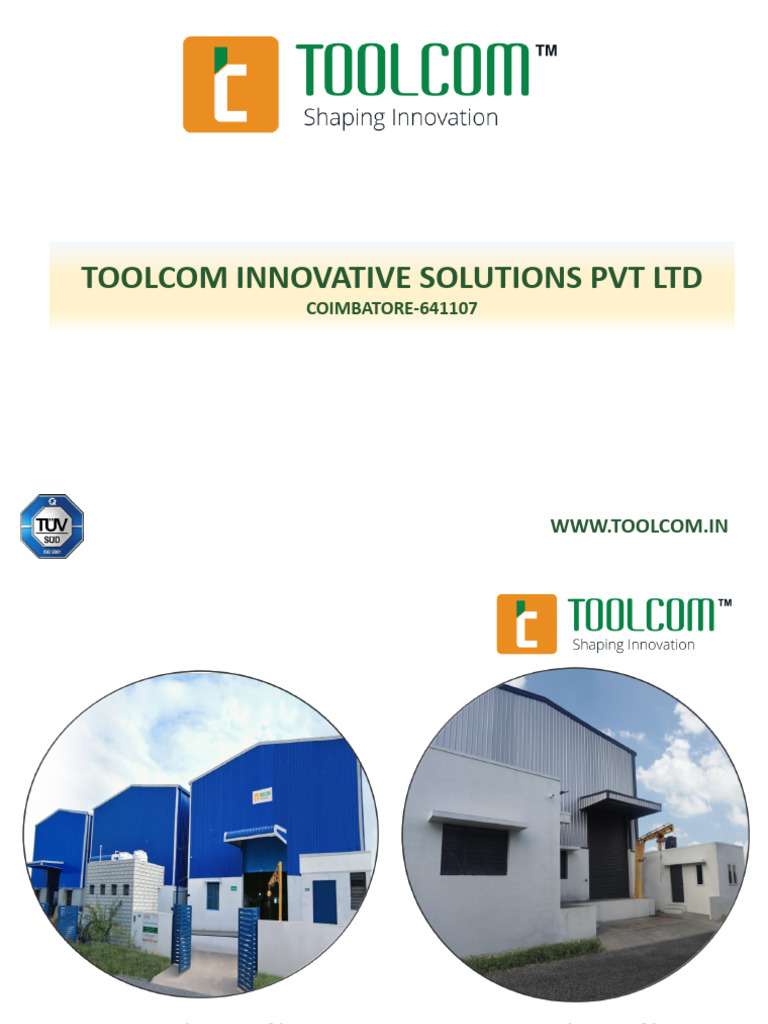 V10.Presentation - Toolcom Innovative Solutions PVT LTD | PDF ...