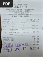 Zomato Food Order Receipts Summary | PDF | Receipt | Invoice