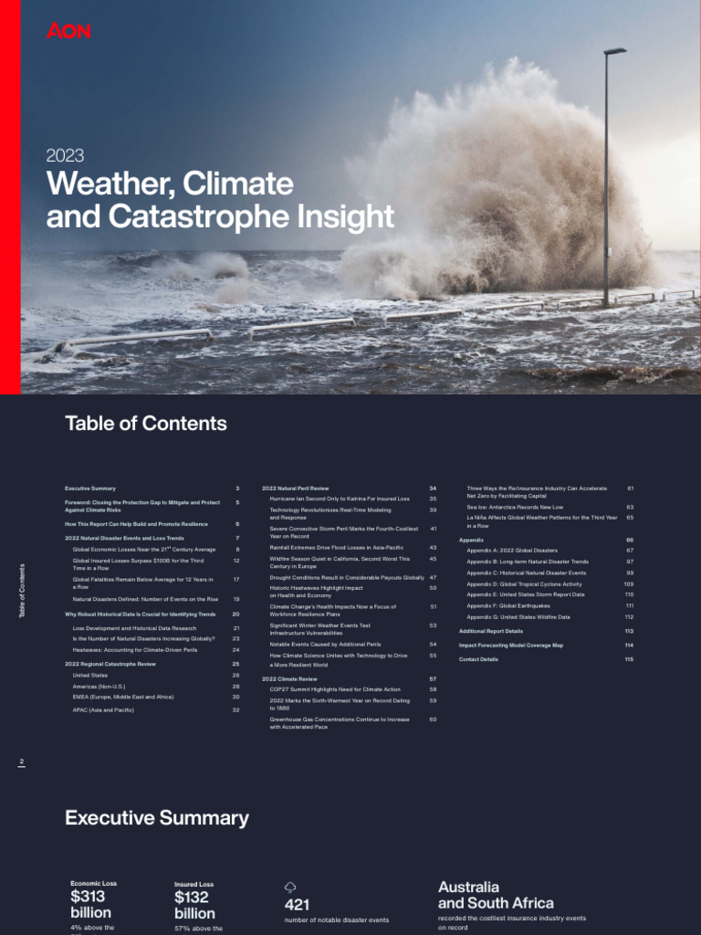 Weather Climate Catastrophe Insight | PDF