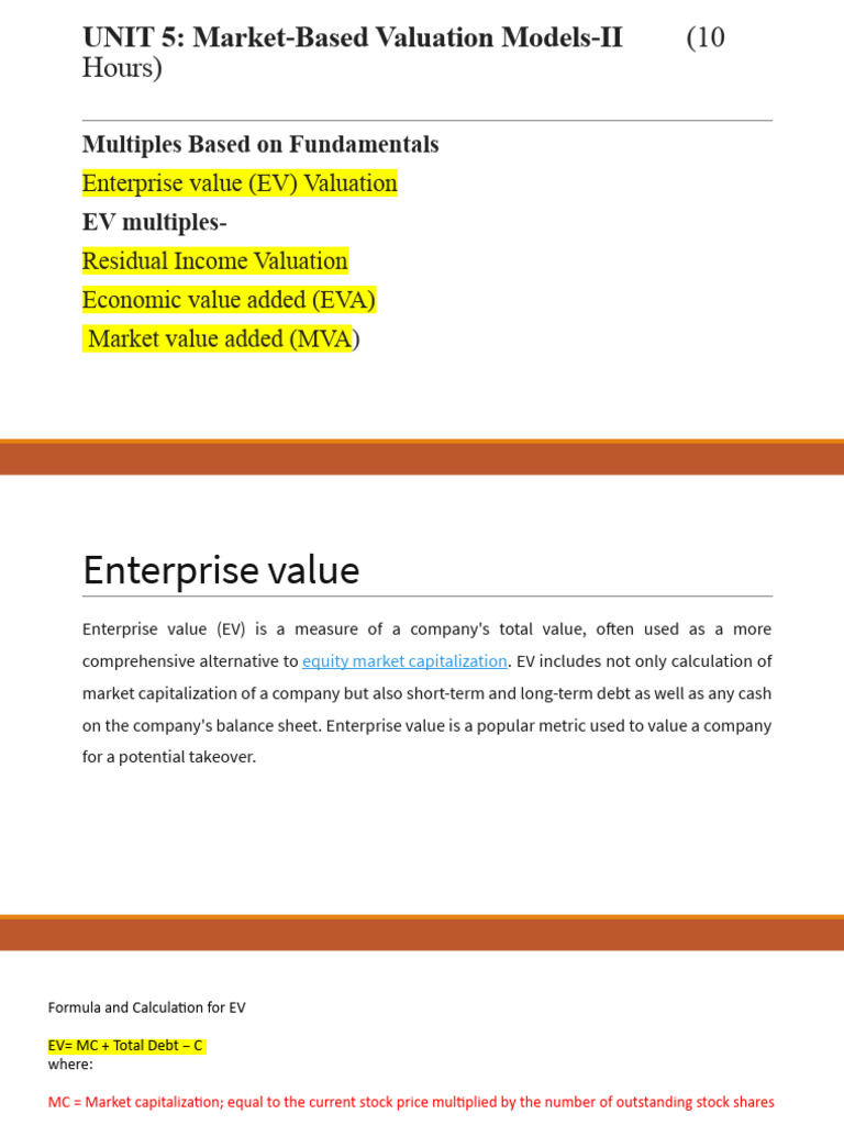 Cv. Chapter 5 | PDF | Stocks | Valuation (Finance)