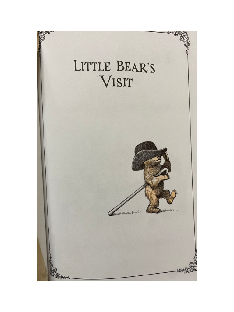 Little Bears Visit | PDF