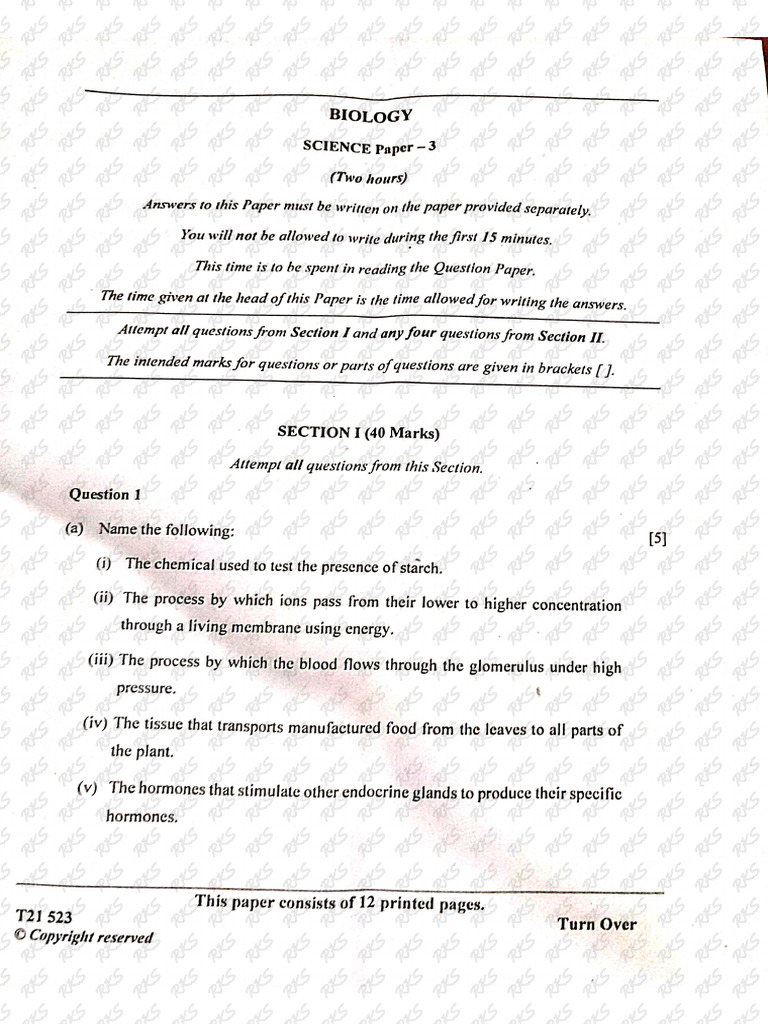 Biology 2 | PDF | Physical Sciences | Biochemistry