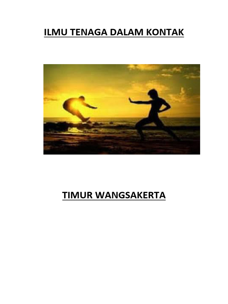 Ilmu Tenaga Dalam Kontak | PDF