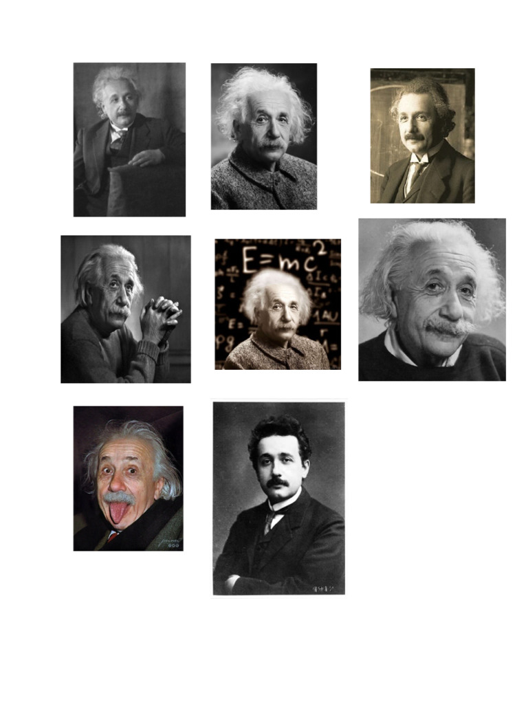 Isaac Newton and Albert Einstein | PDF
