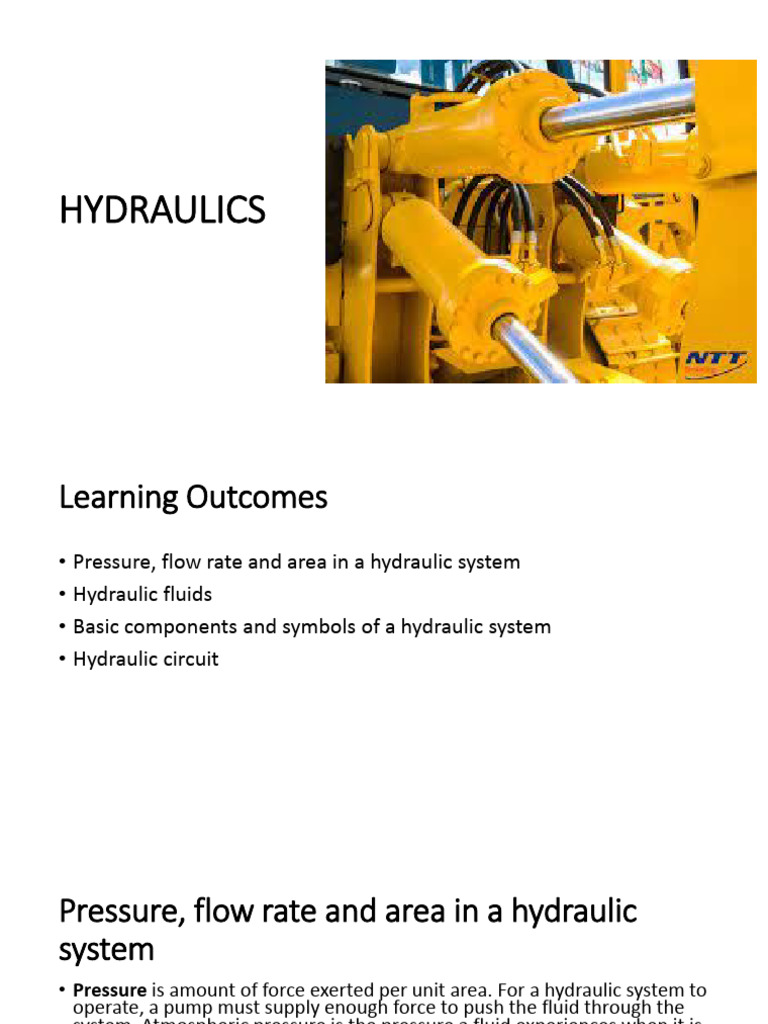 HYDRAULICS | PDF | Pressure | Pump