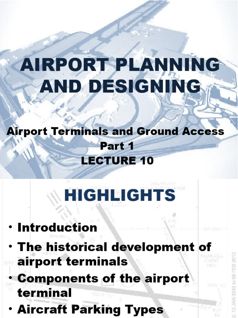 Airport Planning and Designing Lecture 10 | PDF | Airport | Aircraft Airport Planning and Designing Lecture 10 | PDF | Airport | Aircraft