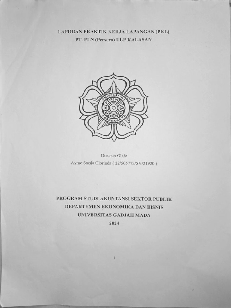 Laporan Magang Ulp | PDF