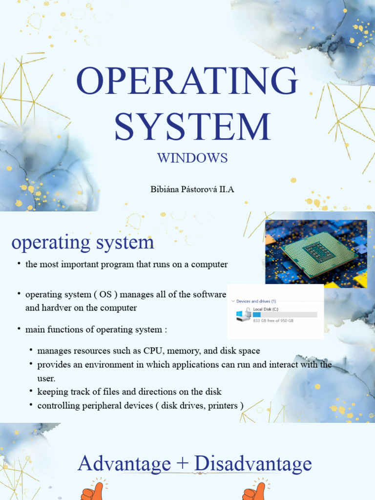 Operating System | PDF | Art | Computers
