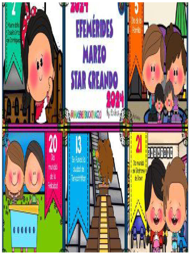 Efemerides Marzo | PDF