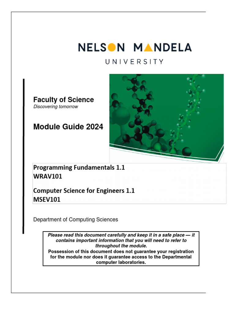 2024 WRAV101 Module Guide (2) | PDF