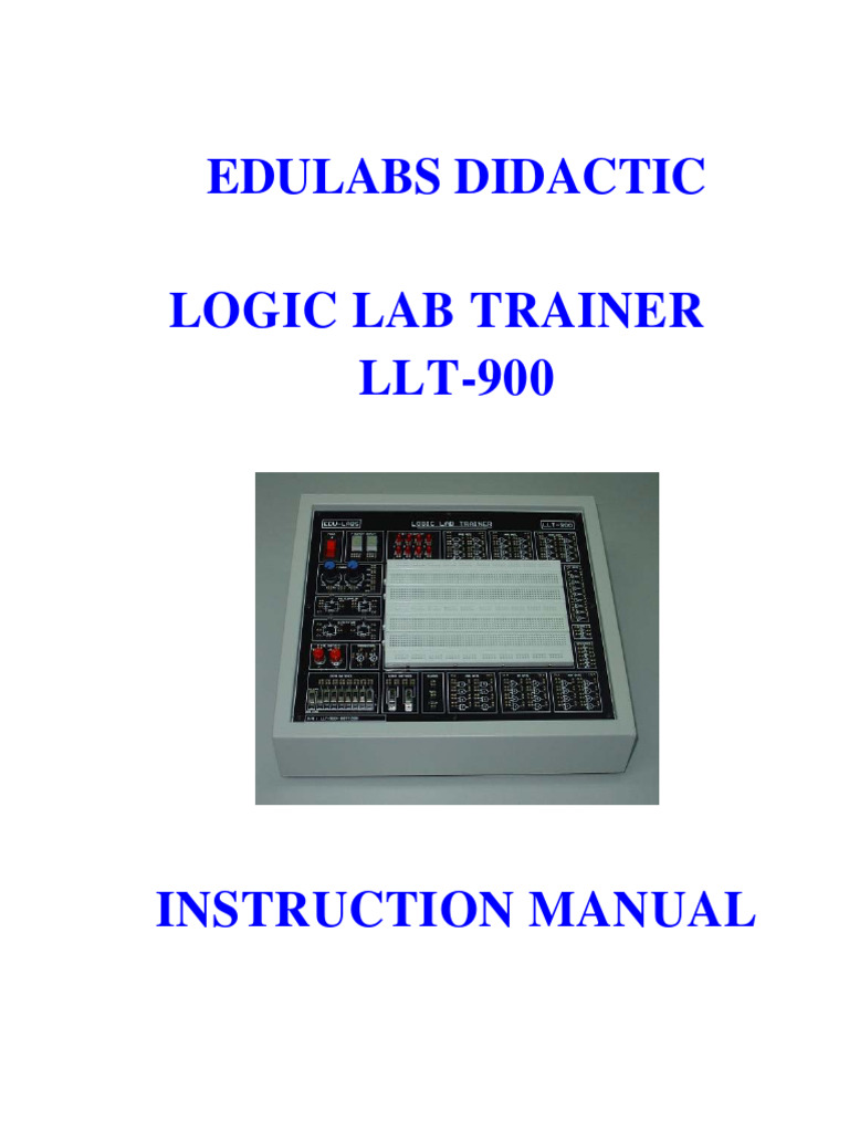 Llt-900-Im-18 (KM Chan 30.09.2012) | PDF | Logic Gate | Power Supply