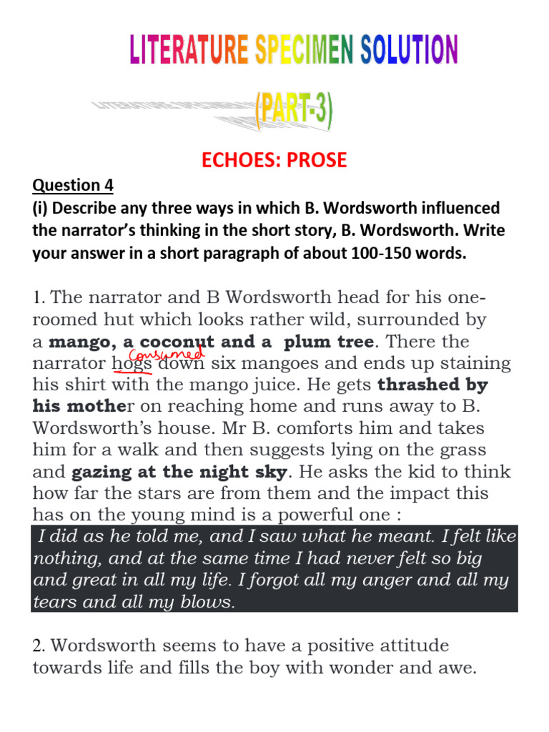 Literature (Echoes) | PDF