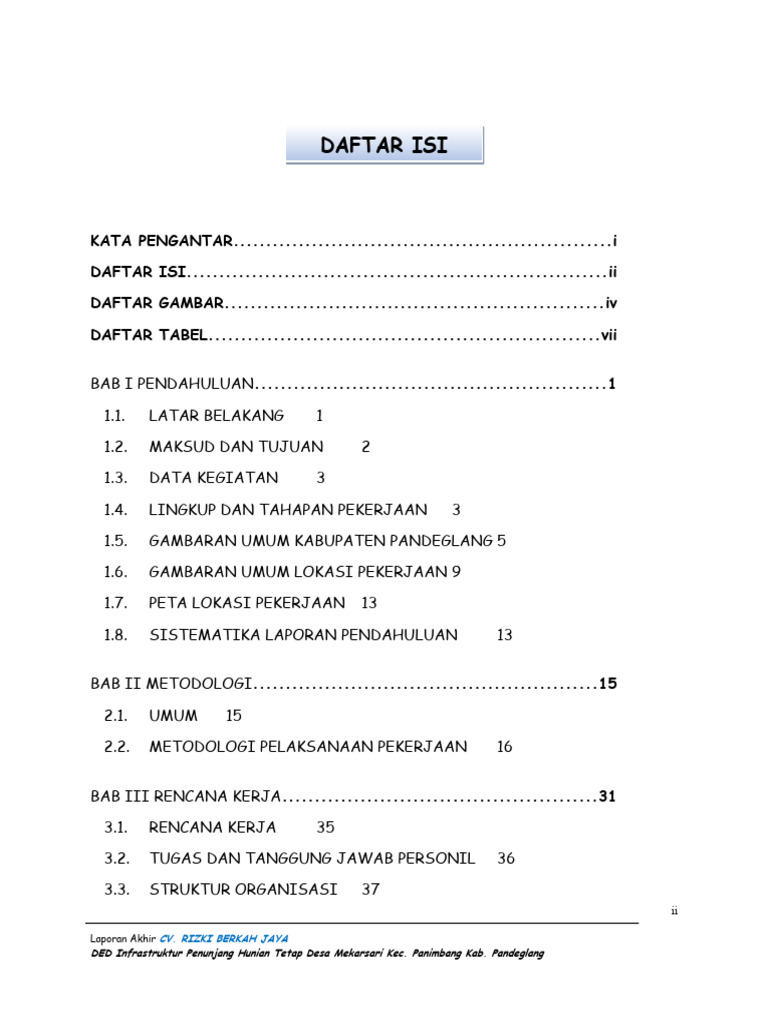 Daftar Isi Akhir | PDF | Seni | Teknologi & Rekayasa