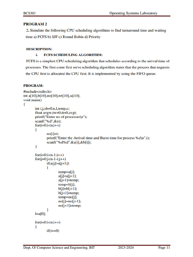 OS Week 3 and 4 | PDF
