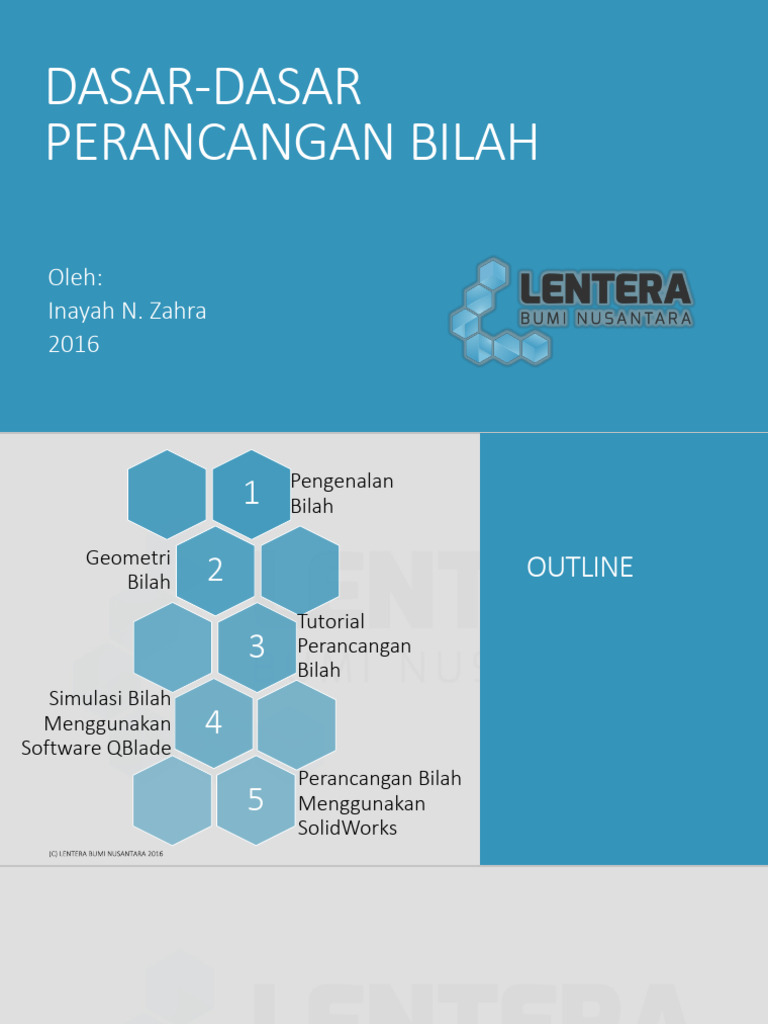 Panduan Perancangan Bilah Turbin Angin | PDF