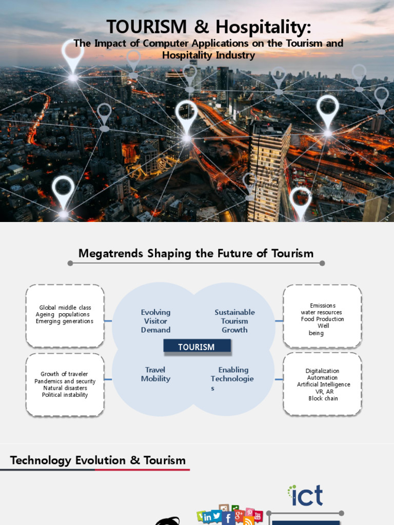 CAM Presentation The Impact or Technology | PDF | Tourism | Virtual Reality