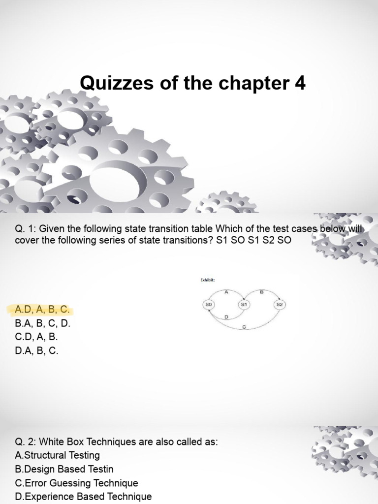Chappter 4 - Question | PDF