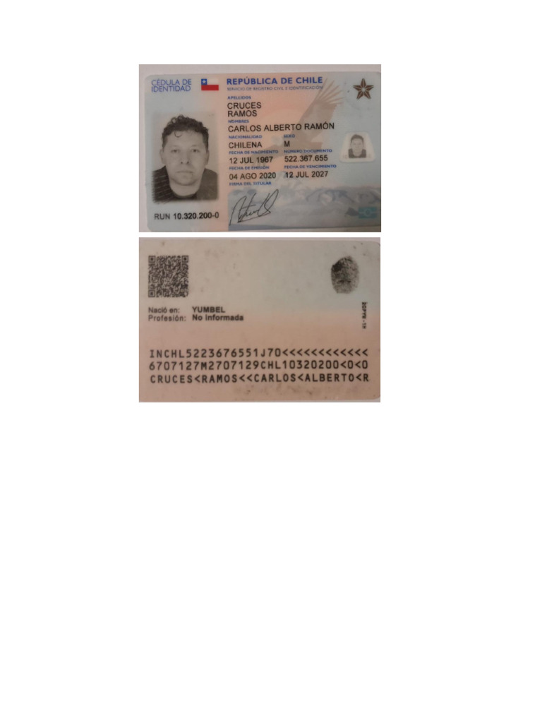 Fotocopia Carnet | PDF