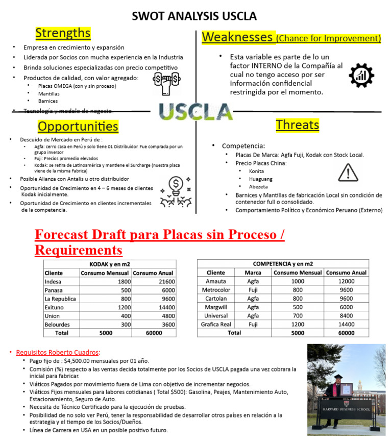 SWOT ANALYSIS PERÚ USCLA | PDF | Perú | Sector privado
