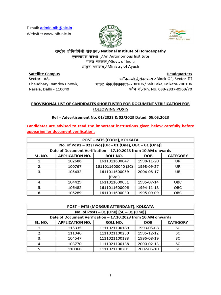 Prov List 101023 | PDF | Birth Certificate | Government