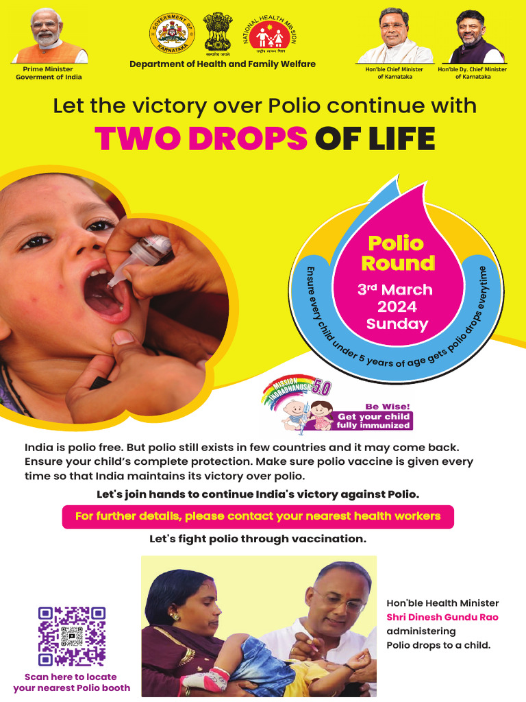 Pulse Polio - Poster (Eng) | PDF | Health Economics | Health Policy