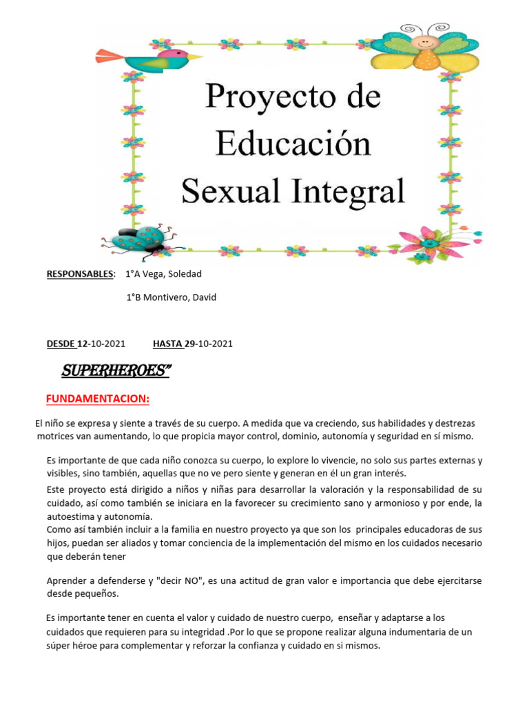 Proyecto 6 ESI | PDF | Aprendizaje | Autoestima