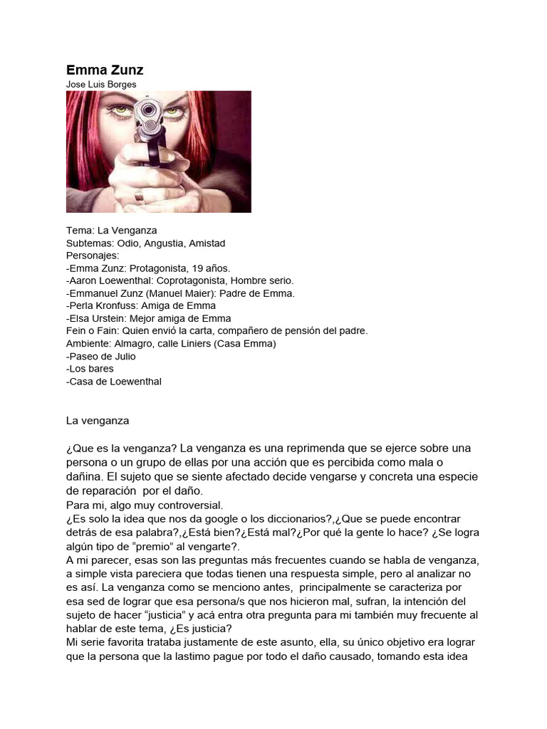 Venganza: Reflexiones y Consecuencias | PDF | Self-Improvement