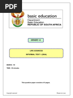 Grade 12 Esterification Practical Test | PDF | Ester | Chemical Substances
