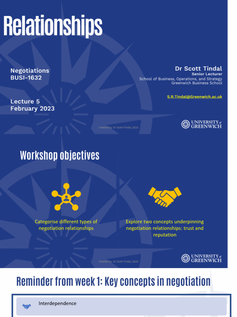 7 Lecture Relationships | PDF