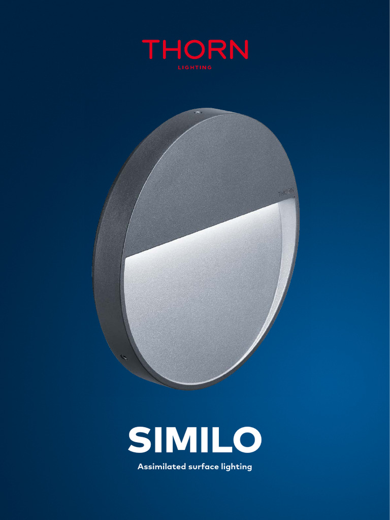 TLG Similo | PDF | Lighting | Materials