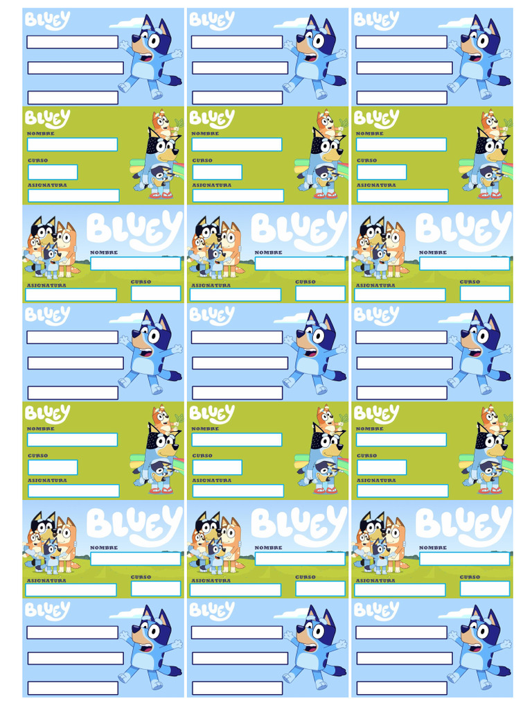 Bluey | PDF