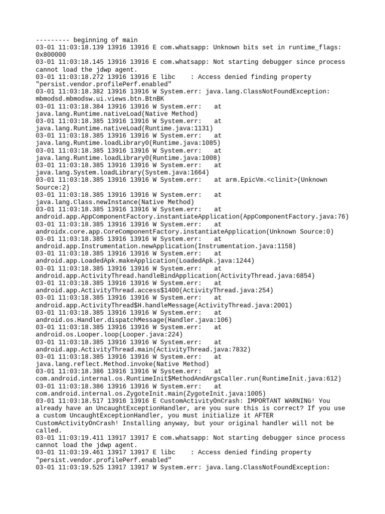 Logcat | PDF | Java (Programming Language) | Computer File
