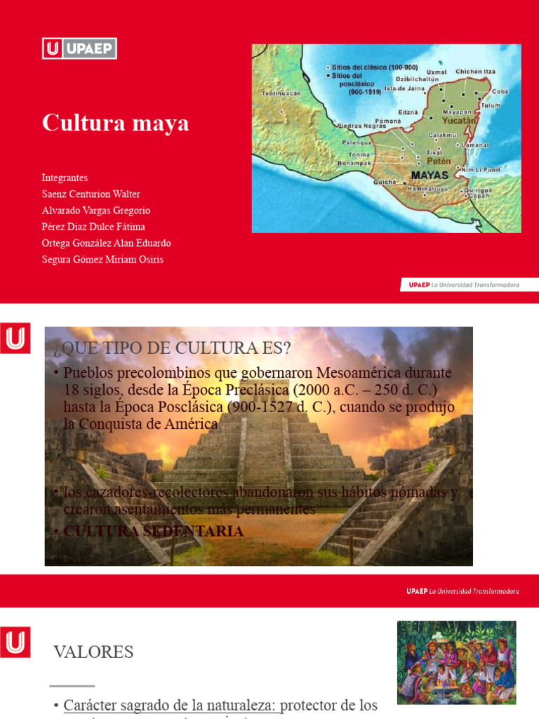 Cultura Maya Diapos | PDF