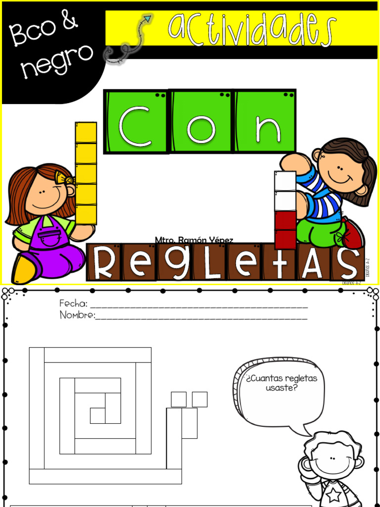 Regletas en Blanco y Negro Mtro. Ramon Yepes | PDF