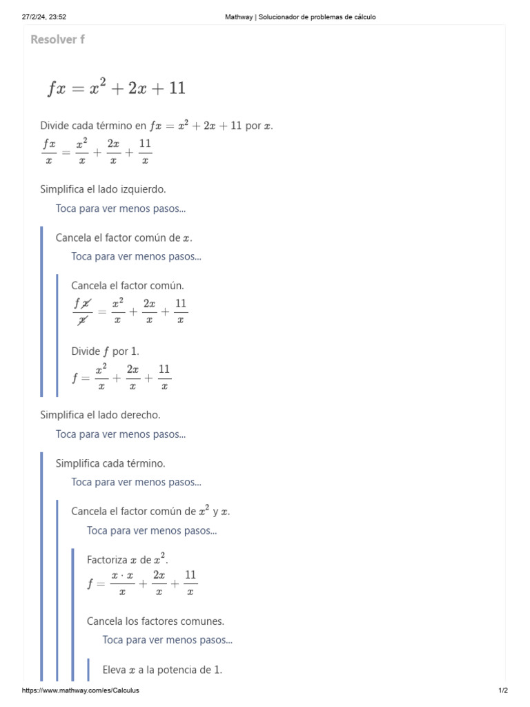 Solucion Problema 5d 1.0 | PDF | Álgebra | Matemáticas